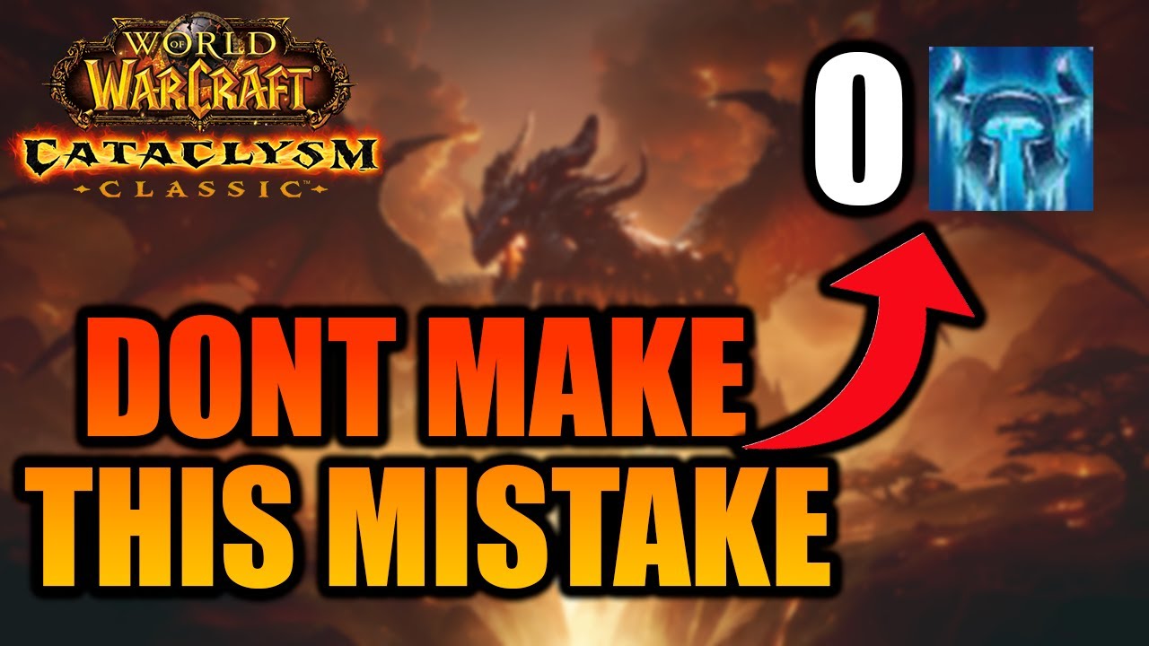 Why You Should Save Emblems for Cataclysm Classic - YouTube