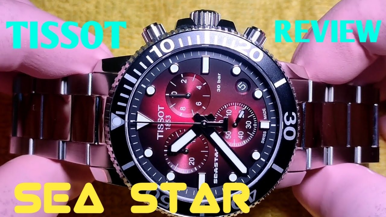 Tissot Sea Star watch Review T120.417 - YouTube
