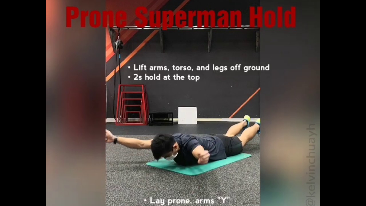 Structural Core - Prone Superman Hold - YouTube