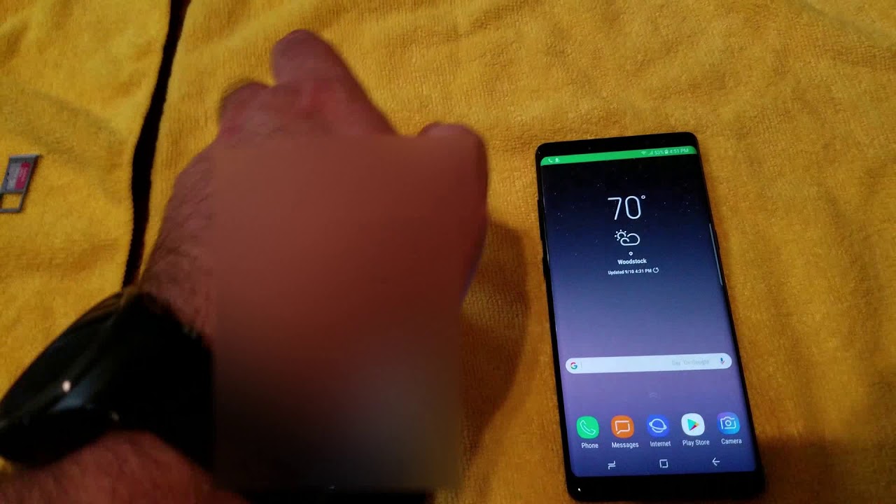 Samsung Note 8 Call issues - YouTube