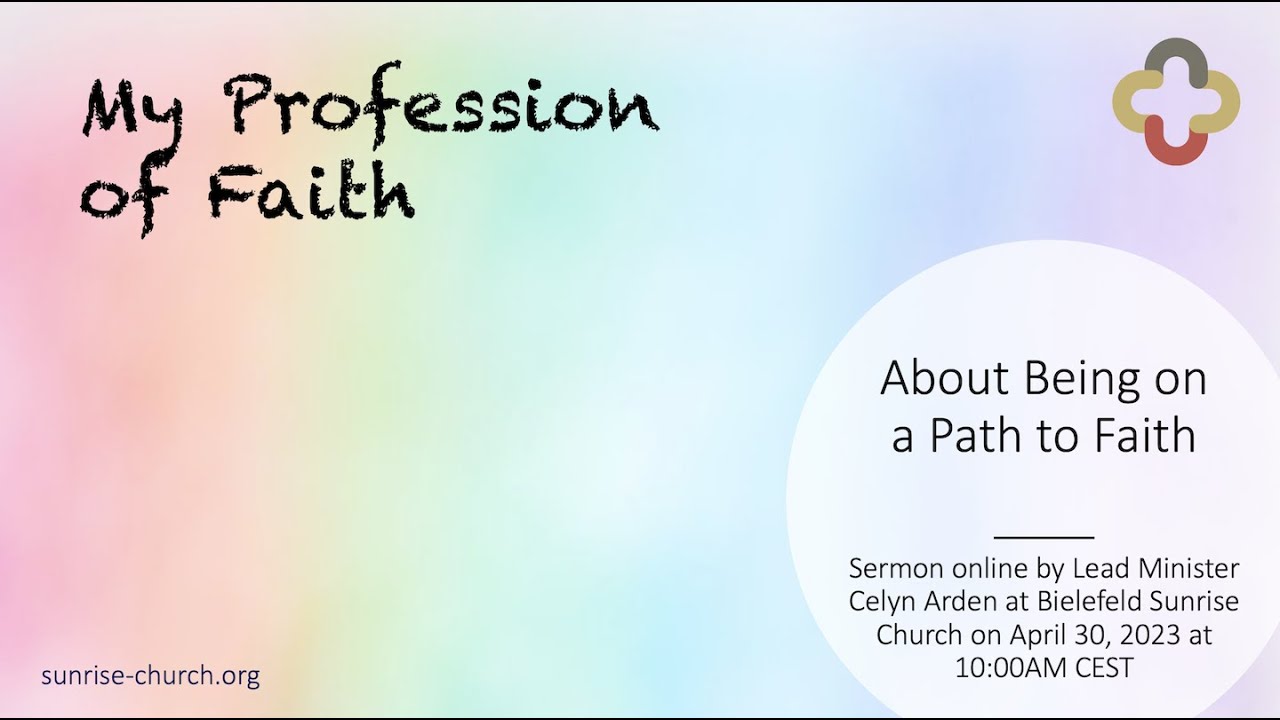 My Profession of Faith - YouTube
