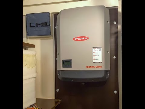 Invertoru Victron MultiPlus-II un Fronius Symo kopīgais slēgums - YouTube