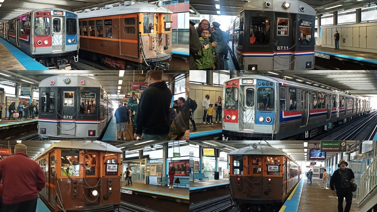 CTA 75th Anniversary: Ride on CTA's 1950-59 6000 Series, 1976-78 2600 ...