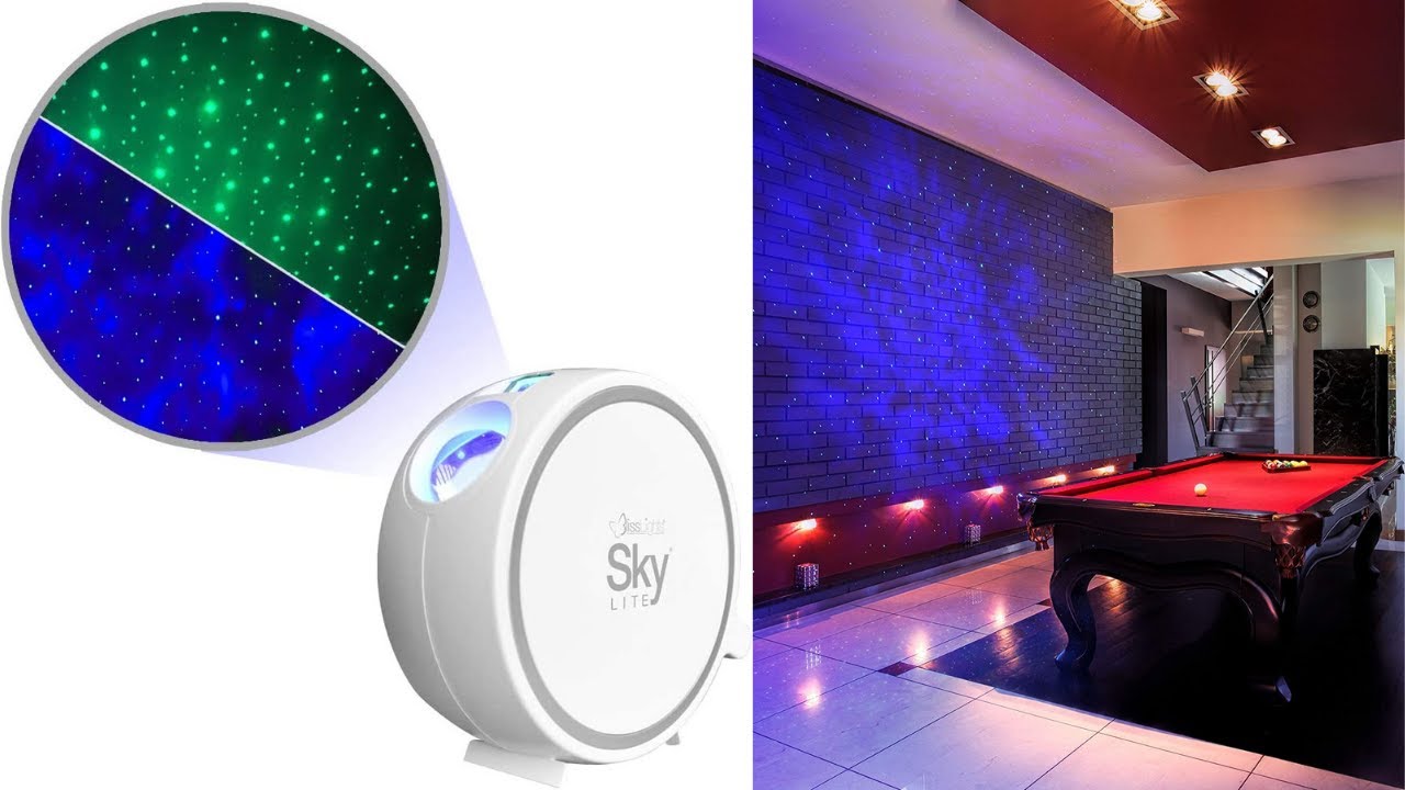 Best Blisslights Sky Lite Laser Projector Review - YouTube