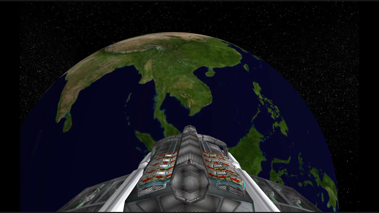 Multi-resolution full-scale Earth in Unity - YouTube