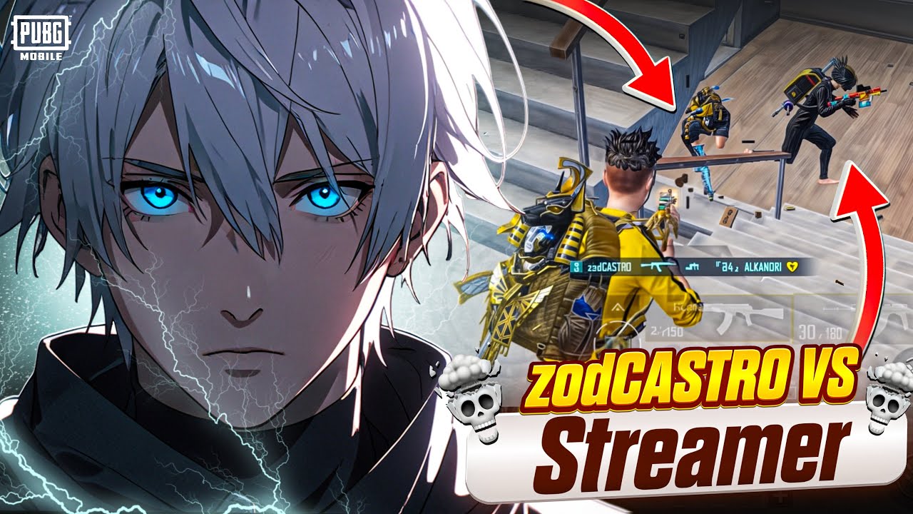 What Happens When Streamer Faces zodCASTRO💀Metro Royale Guide | PUBG ...
