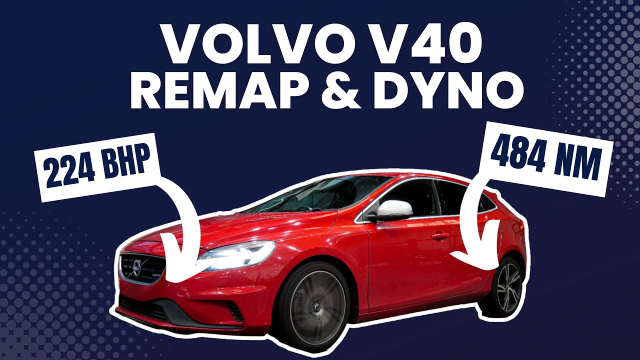 VOLVO V40 | Viezu Performance Remap & Dyno - YouTube