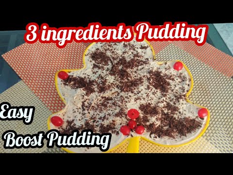 ||Easy Pudding||Creamy Boost Pudding|| - YouTube