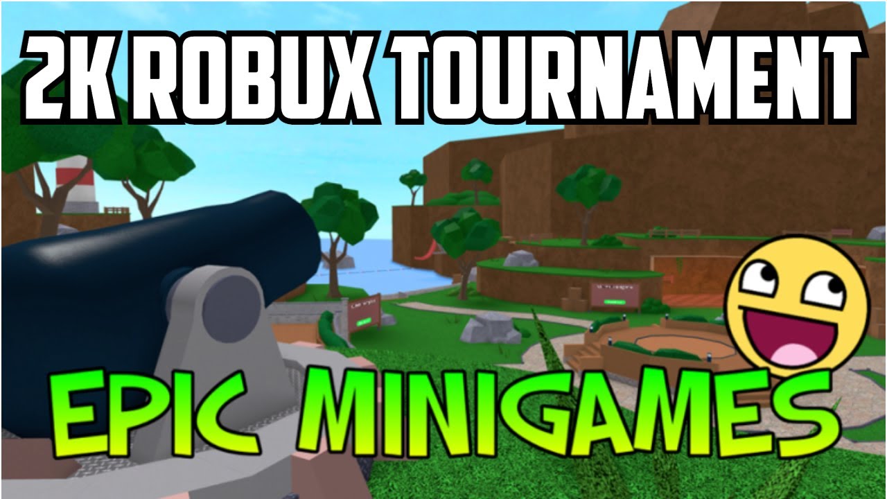 🔴 (OPEN!) 2K ROBUX EPIC MINIGAMES TOURNAMENT SEMIFINALS! - YouTube