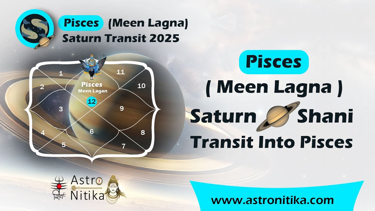 Pisces Ascendant ( Meen Lagna ) Saturn in 1st House Transit Into Pisces ...