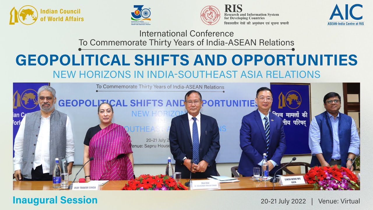 International Conference to Commemorate Thirty Years of India-ASEAN ...