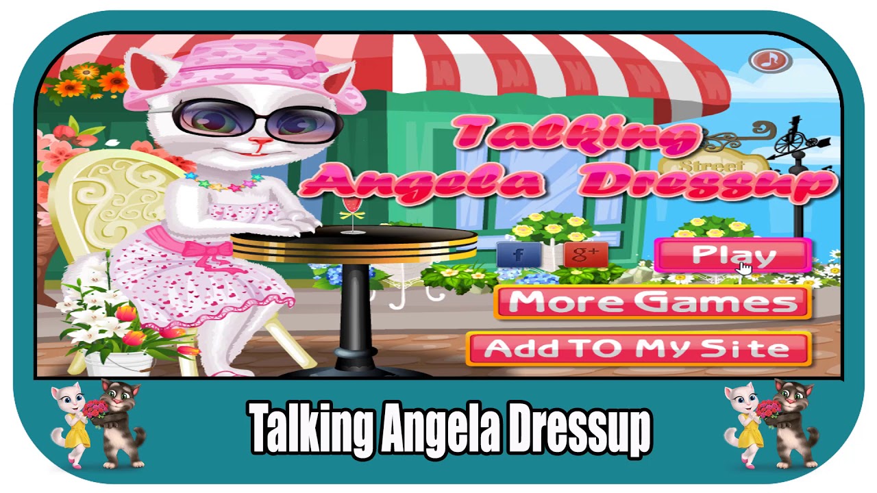 Talking Angela Dressup Youtube