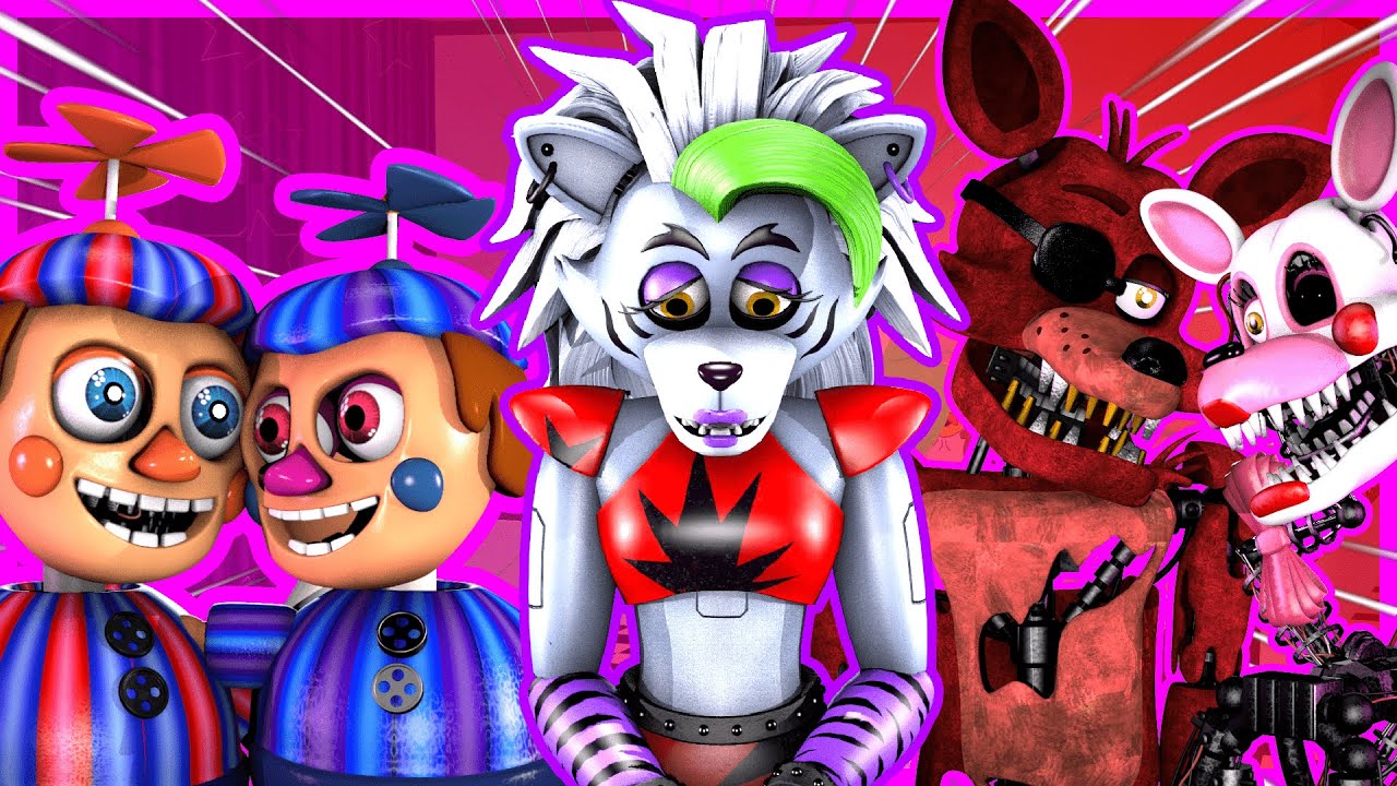 Gmod FNAF | Roxy's alone (Valentine's Day Special 2023) - YouTube