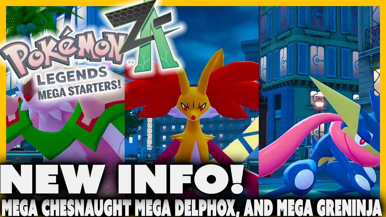 New Pokémon Legends Z-A Trailer – How to Obtain Mega Chesnaught ...
