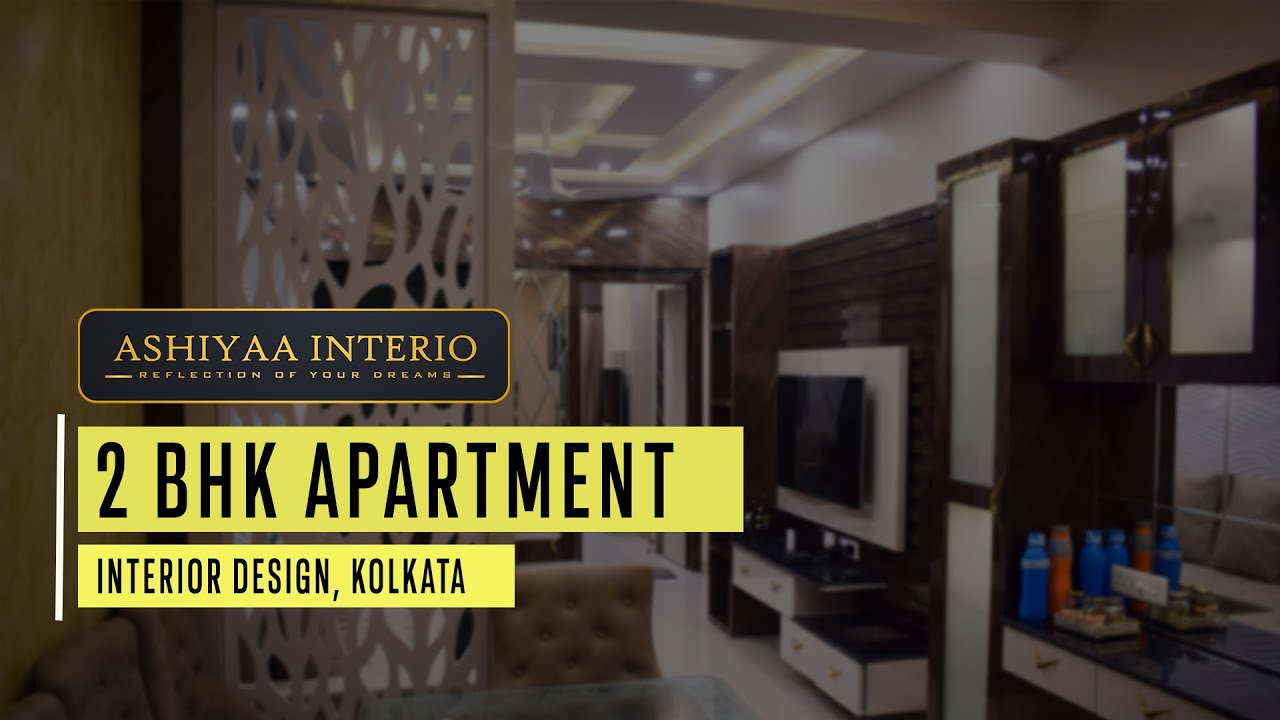 2 BHK Apartment Interior Design | Ashiyaa Interio - Interior Designer ...