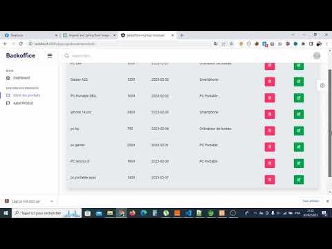 Application spring boot angular pour site ecommerce , gérer les ...