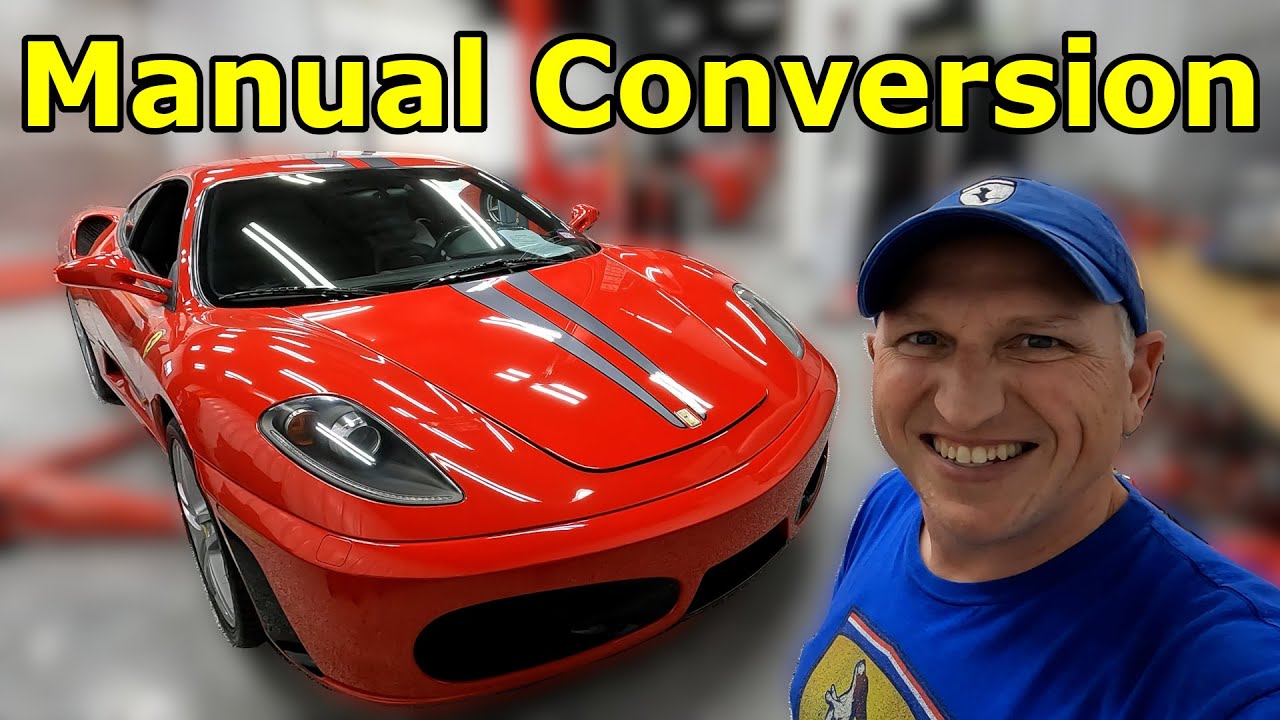 What Does it Take to Make a Ferrari F430 Manual Conversion? - YouTube