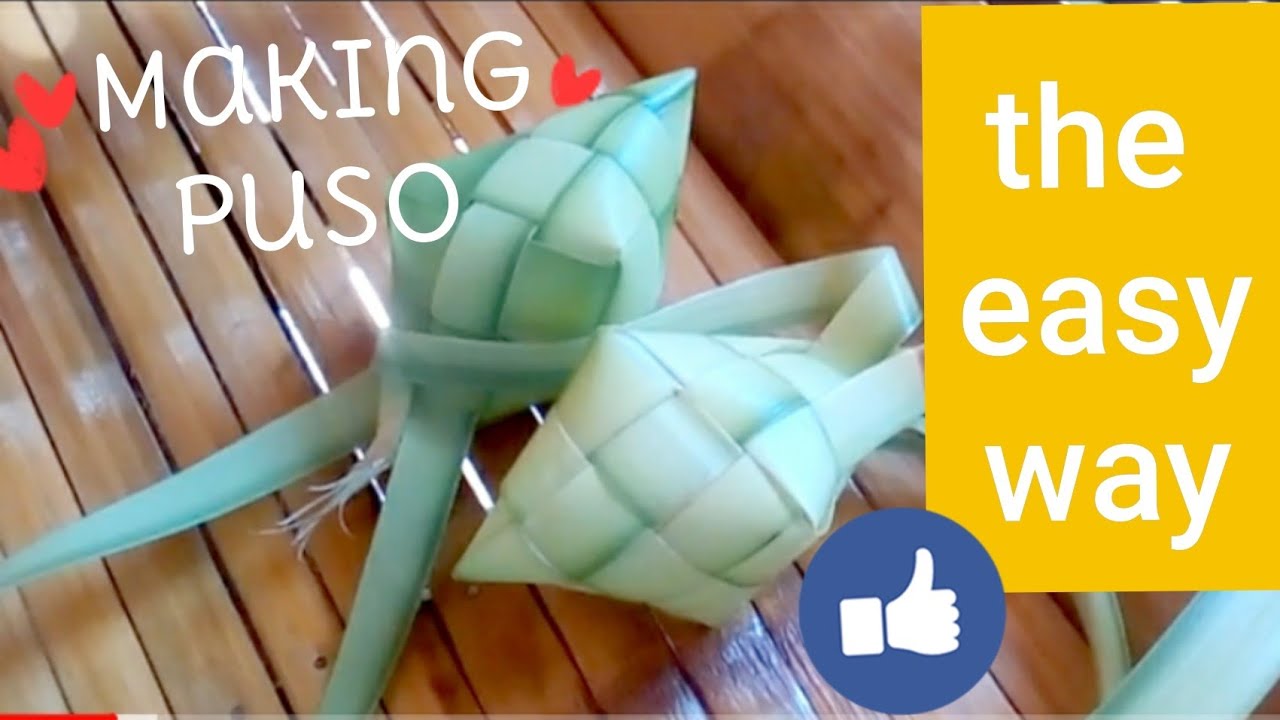 TUTORIAL on Poso/Puso/Hanging Rice Making - YouTube