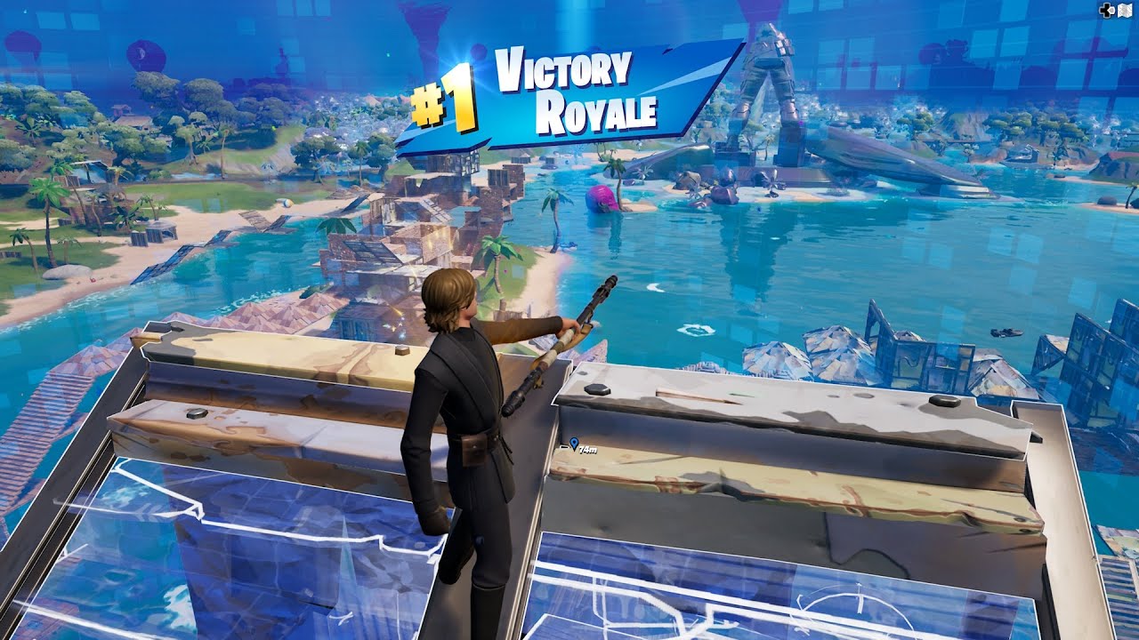 *NEW* LUKE SKYWALKER SKIN IN FORTNITE!! GAMEPLAY SHOWCASE #EpicPartner ...