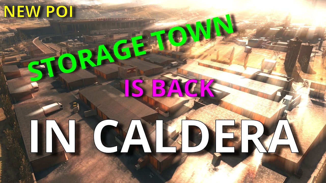 Call Of Duty Warzone - STORAGE TOWN MAKING A RETURN IN CALDERA - JGOD ...