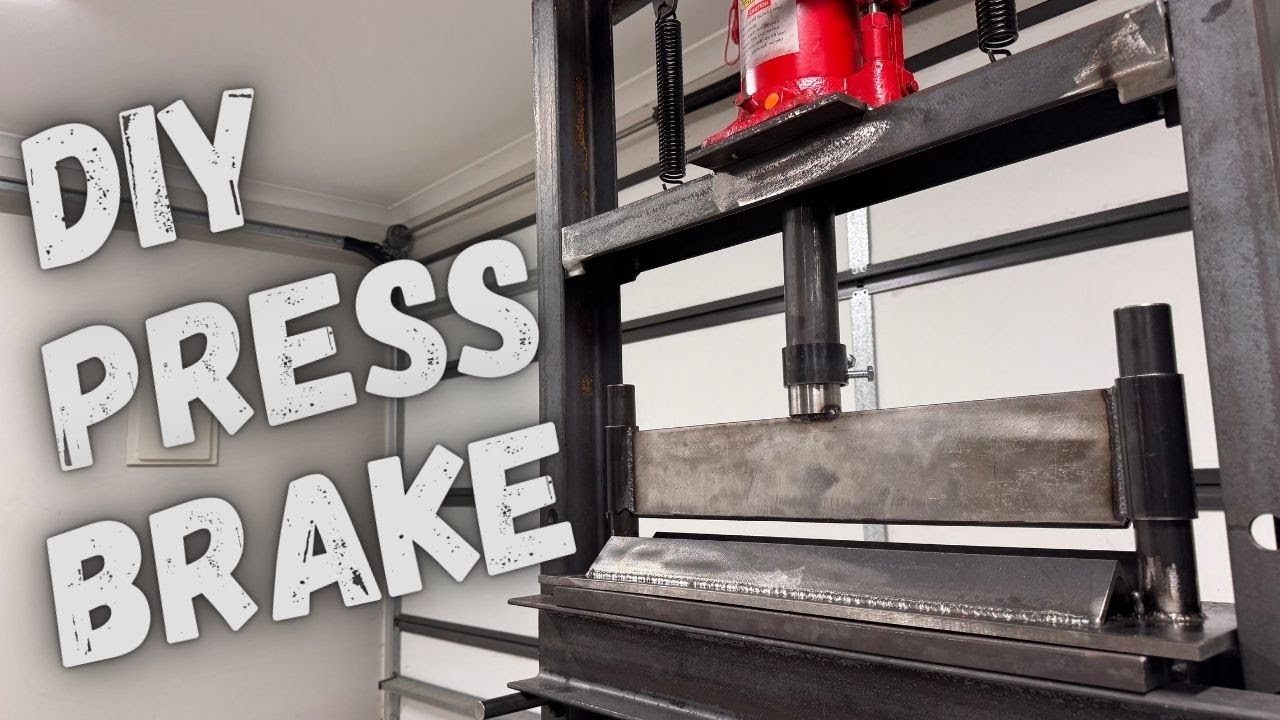 DIY Press Brake Build - YouTube