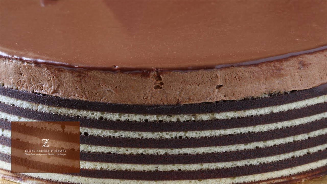 How to Make Chocolate Stripes to Add WOW to Chocolate Cakes (Part II ...