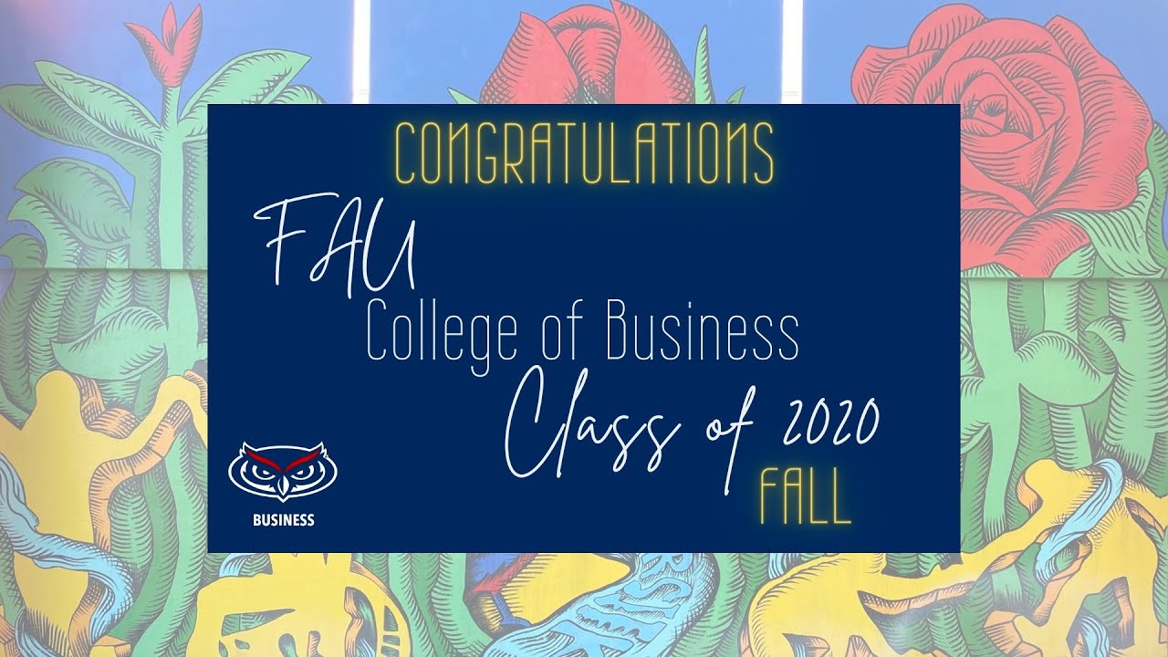 Congrats, Fall Class of 2020! - YouTube