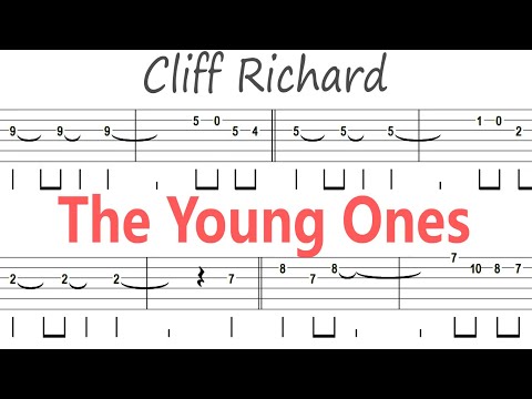 Cliff Richard - The Young Ones / Guitar Solo Tab+BackingTrack - YouTube