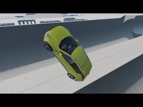 Drag Strip Car Full Damage BeamNG.Drive - YouTube