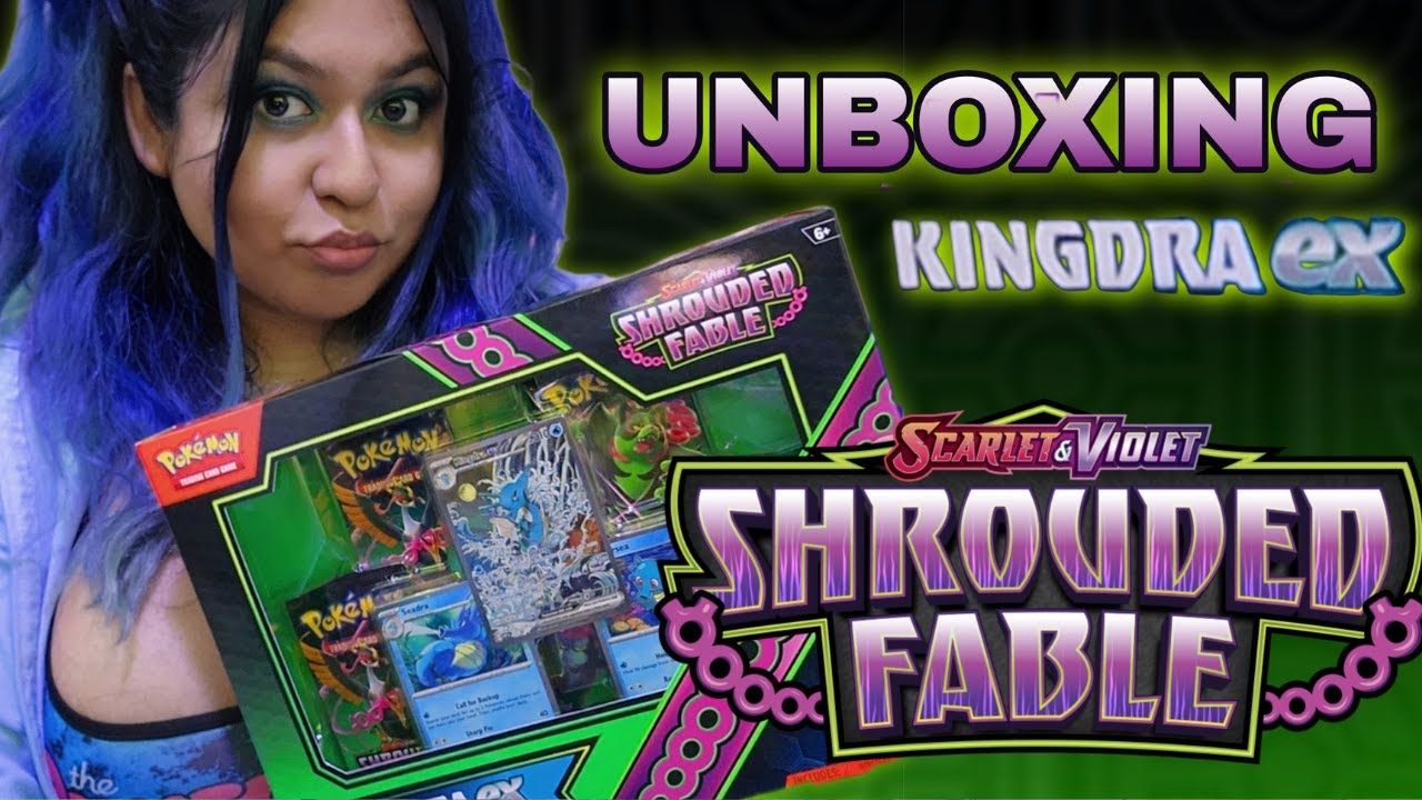 NEW Shrouded Fable Kingdra EX Box! - YouTube