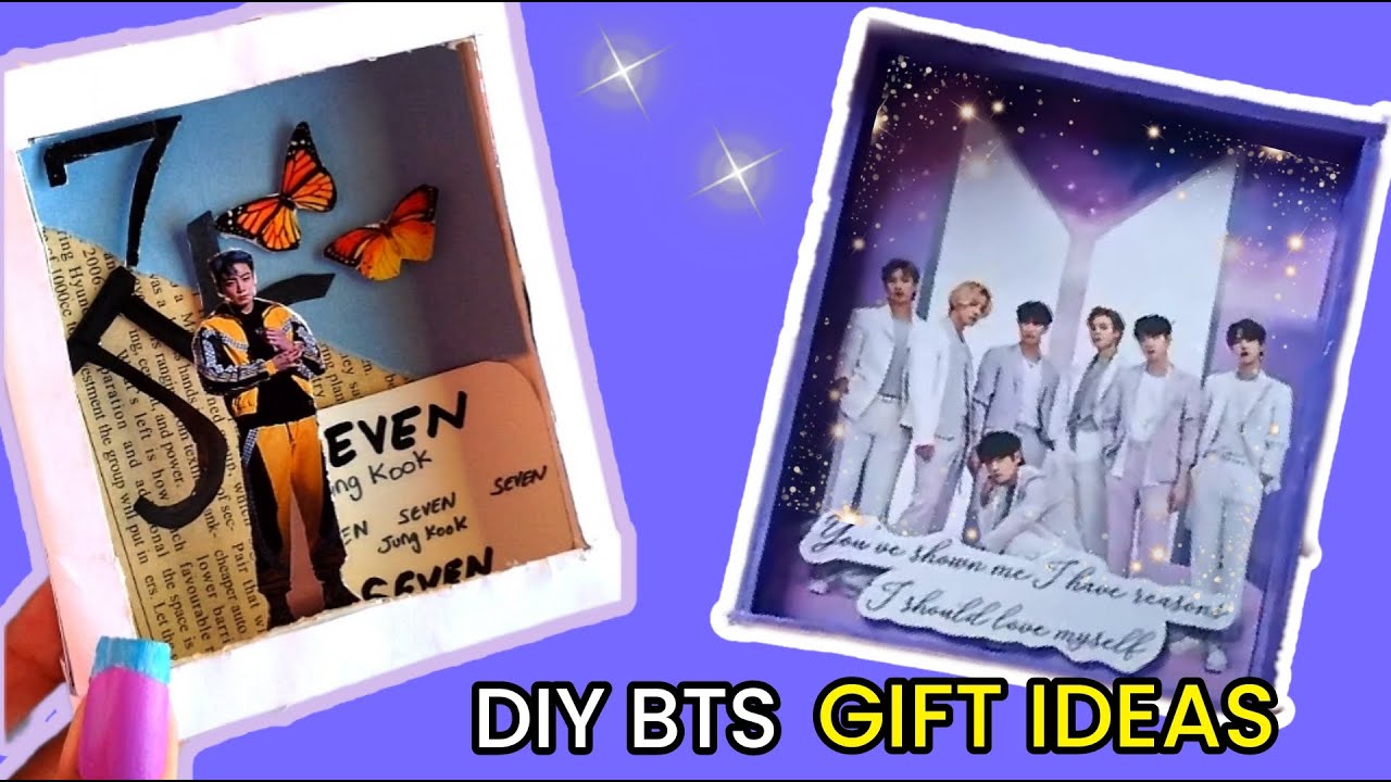diy bts gift ideas / easy paper craft ideas / how to make / diy - YouTube