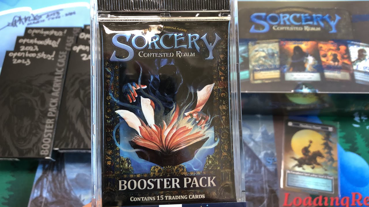 Sorcery Alpha Booster Pack Opening #3 #sorcerytcg - YouTube