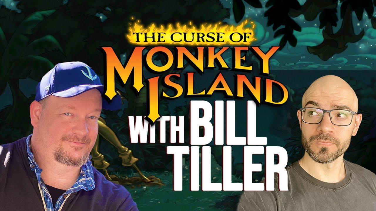 Bill Tiller plays The Curse of Monkey Island / A Vampyre Story (Techs ...