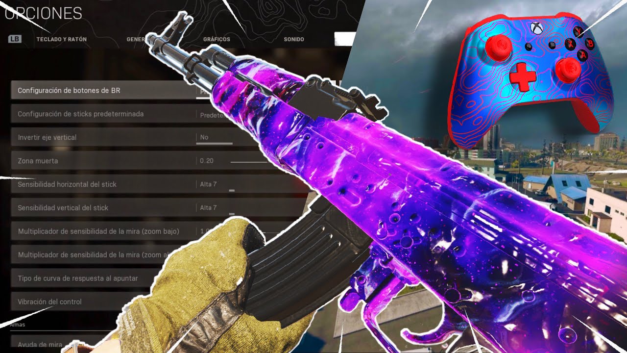 ¡MEJOR CONFIGURACION COMPETITIVA PARA WARZONE! | (PS5, XBOX, PC ...