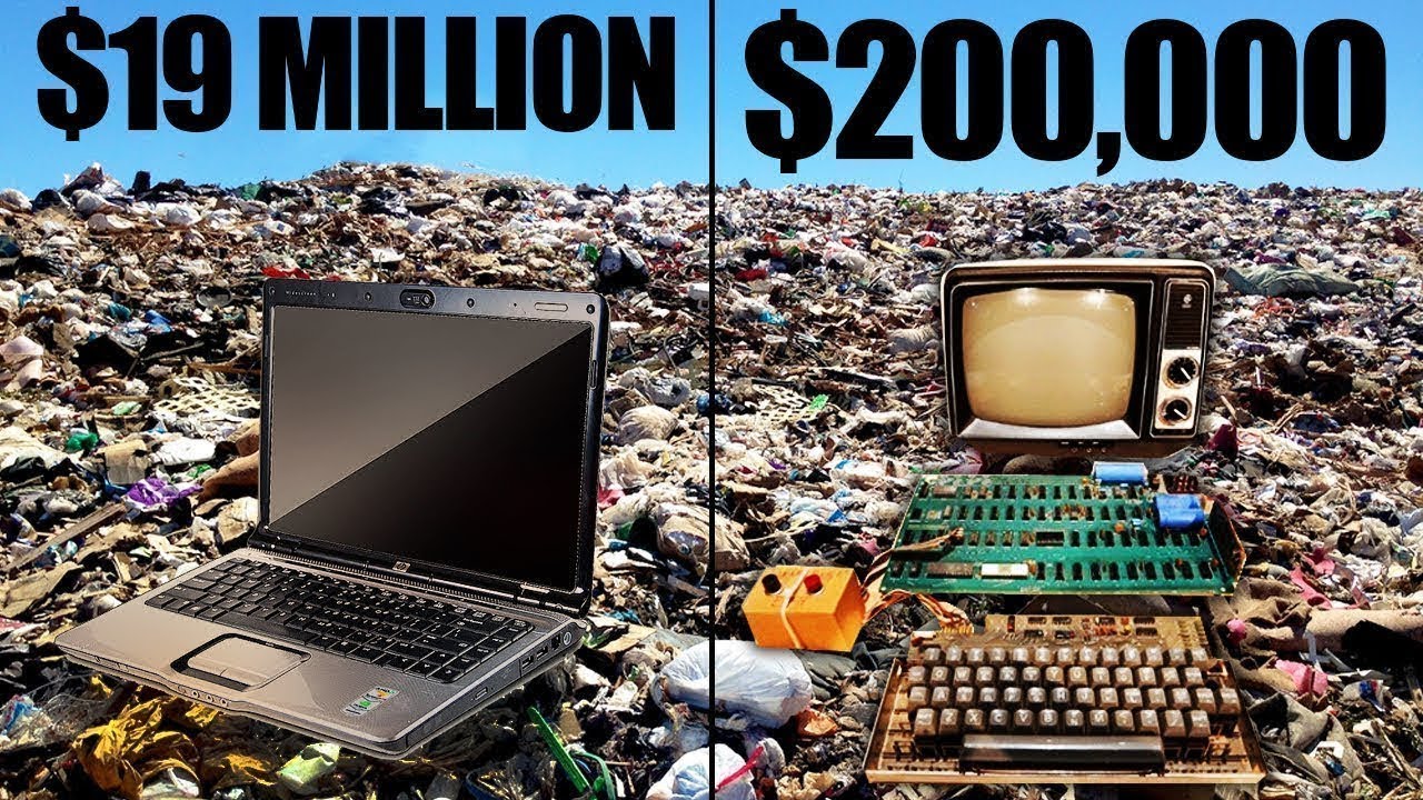 The Most Expensive Things Ever Thrown Away - YouTube