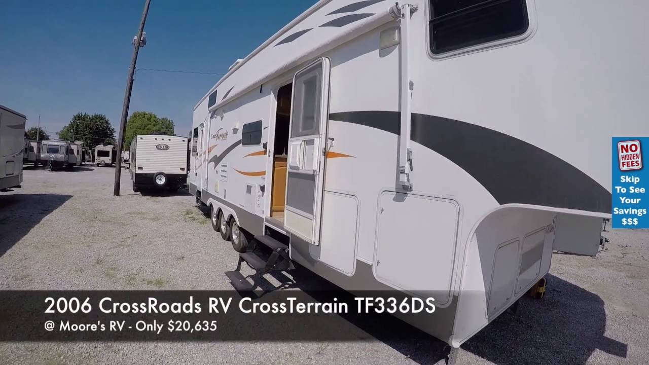 2006 CrossRoads RV CrossTerrain TF336DS Pre Owned Toy Hauler Fifth ...