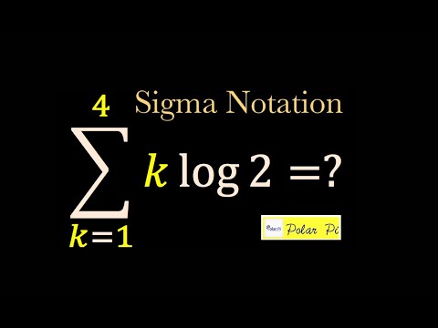 (Sigma Notation) Mixing Log and Sigma! - YouTube