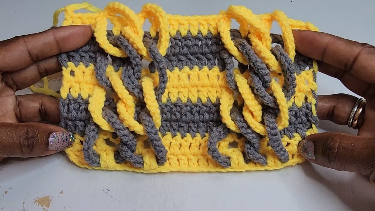 How to Crochet the Interlocking Circle Stitch | Learn to Crochet ...