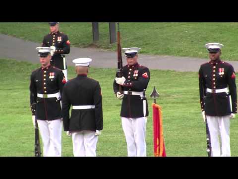 Marine Corps Discipline - Rifle Inspection - YouTube
