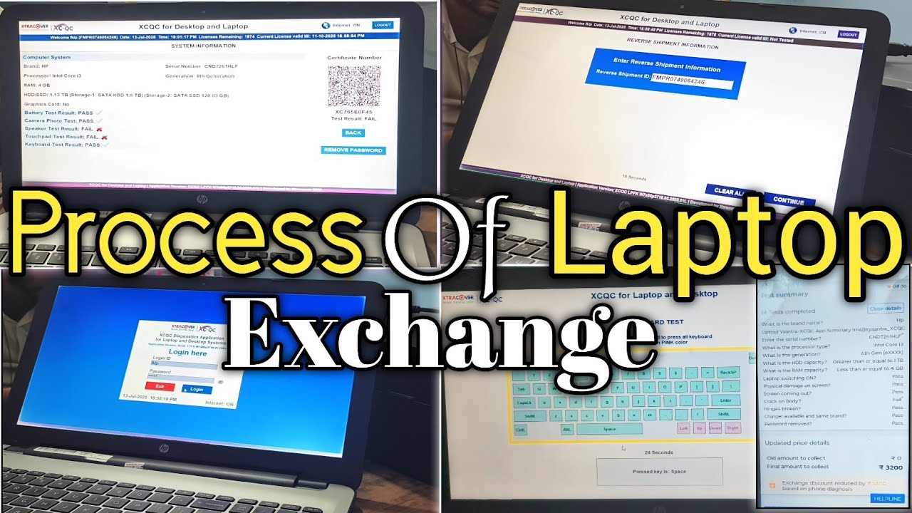 Process of laptop exchange | Laptop Exchange kaise kare| Old Laptop ...