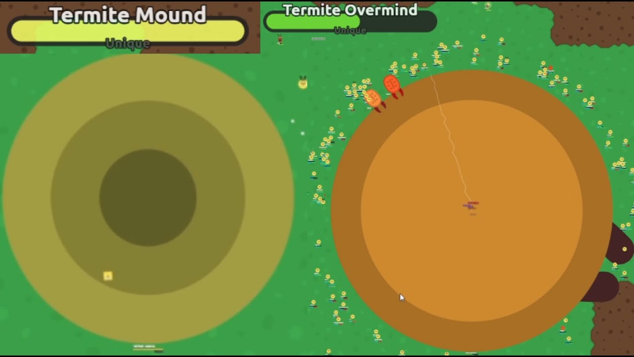 UNIQUE TERMITE MOUND + OVERMIND! Florr.io - YouTube