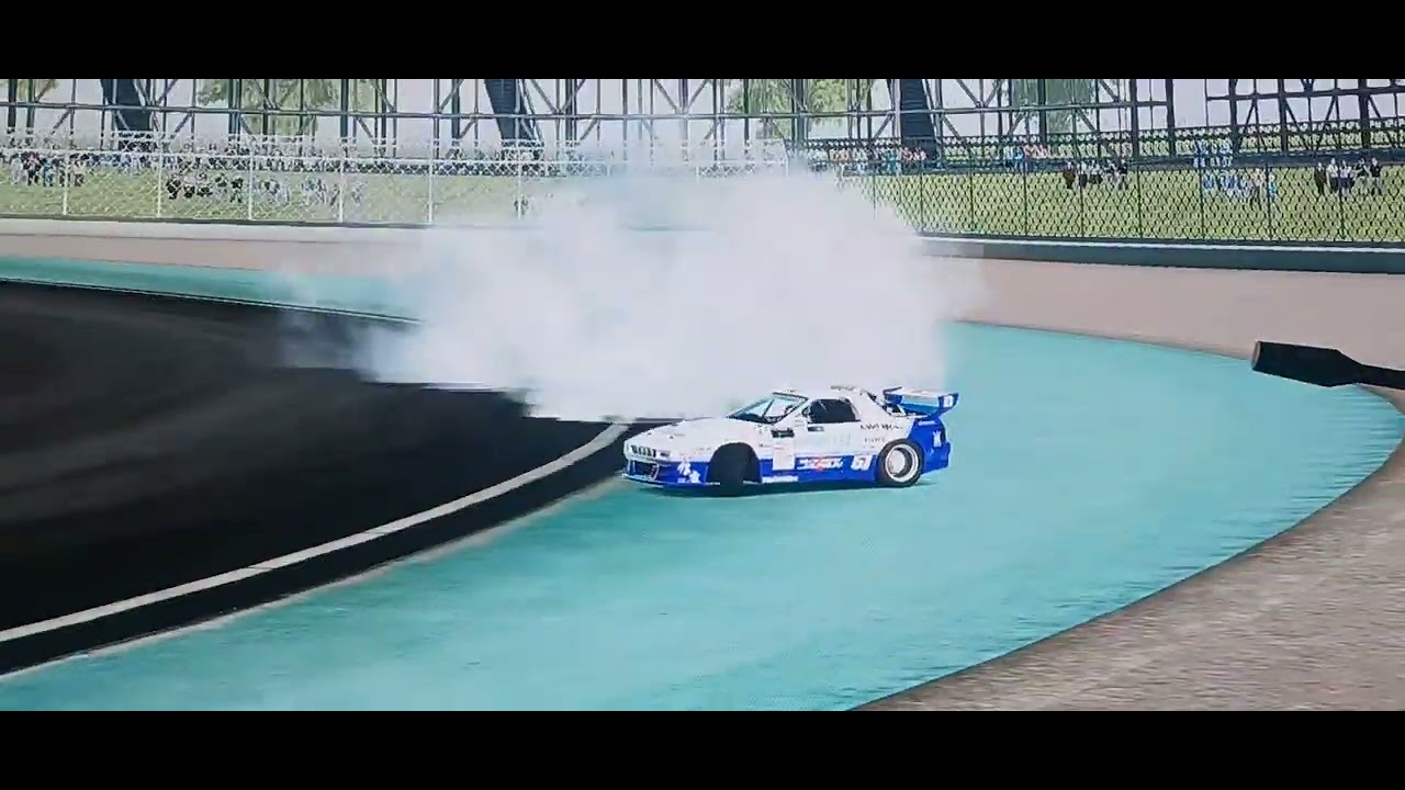 Drifting D1GP RX7 FC. - YouTube