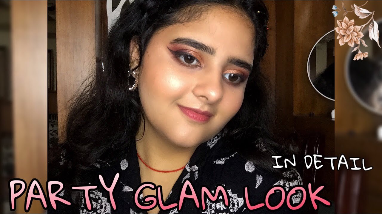 SUPER BASIC AND EASY GLAM LOOK || FOR PARTIES || DEEPANSHI CHHABRA ...