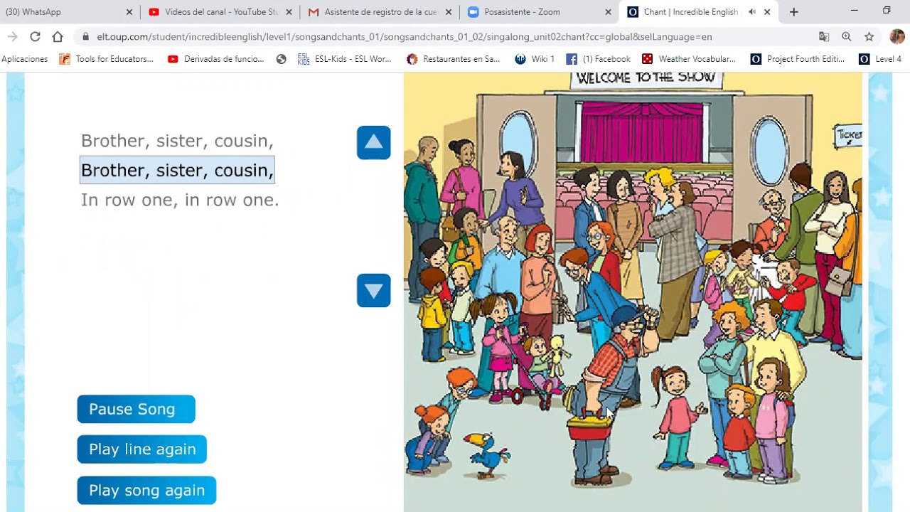 Chant: family and relatives - YouTube