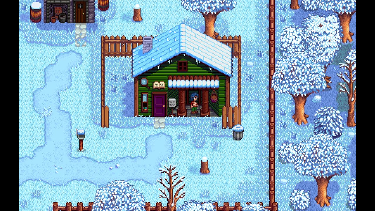 Stardew Valley Winter Year 1 - YouTube