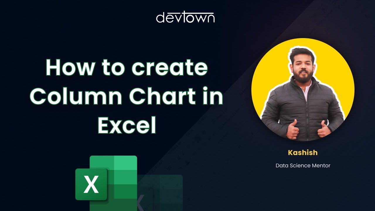 Creating An Excel Column Chart YouTube Creating An Excel Column Chart YouTube