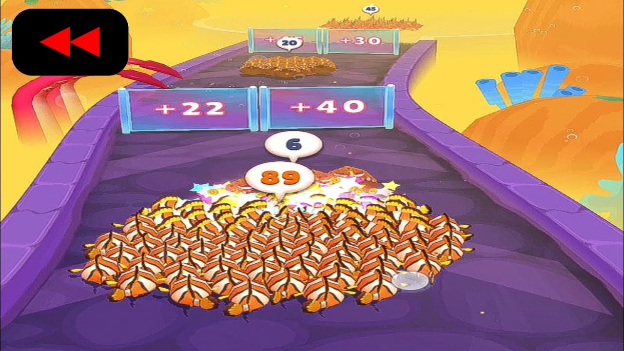 Reverse Video Game in Fish Run 3D: Count Master - YouTube