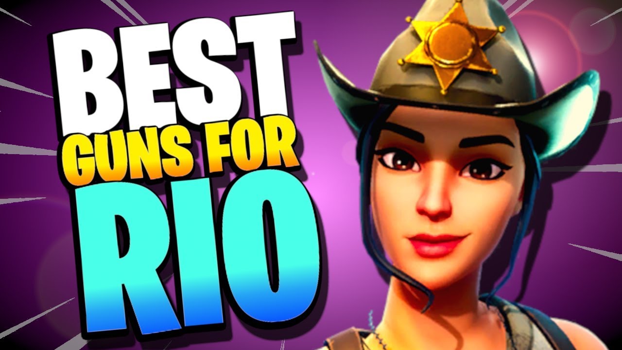 MUST HAVE WEAPONS for FIRST SHOT RIO in Fortnite Save the World - YouTube