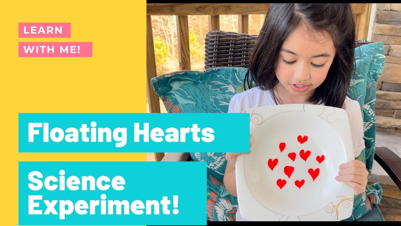 Floating Hearts science experiments! - YouTube