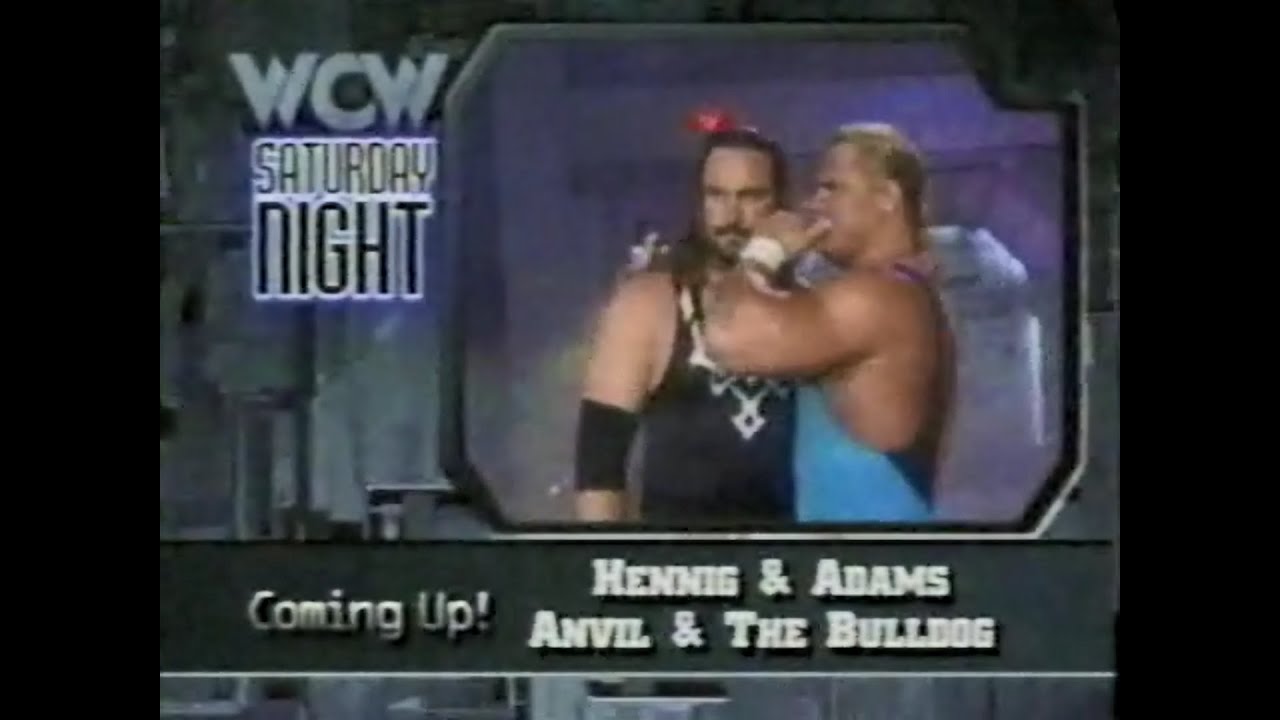 British Bulldog & Jim Neidhart vs Curt Hennig & Brian Adams Saturday ...